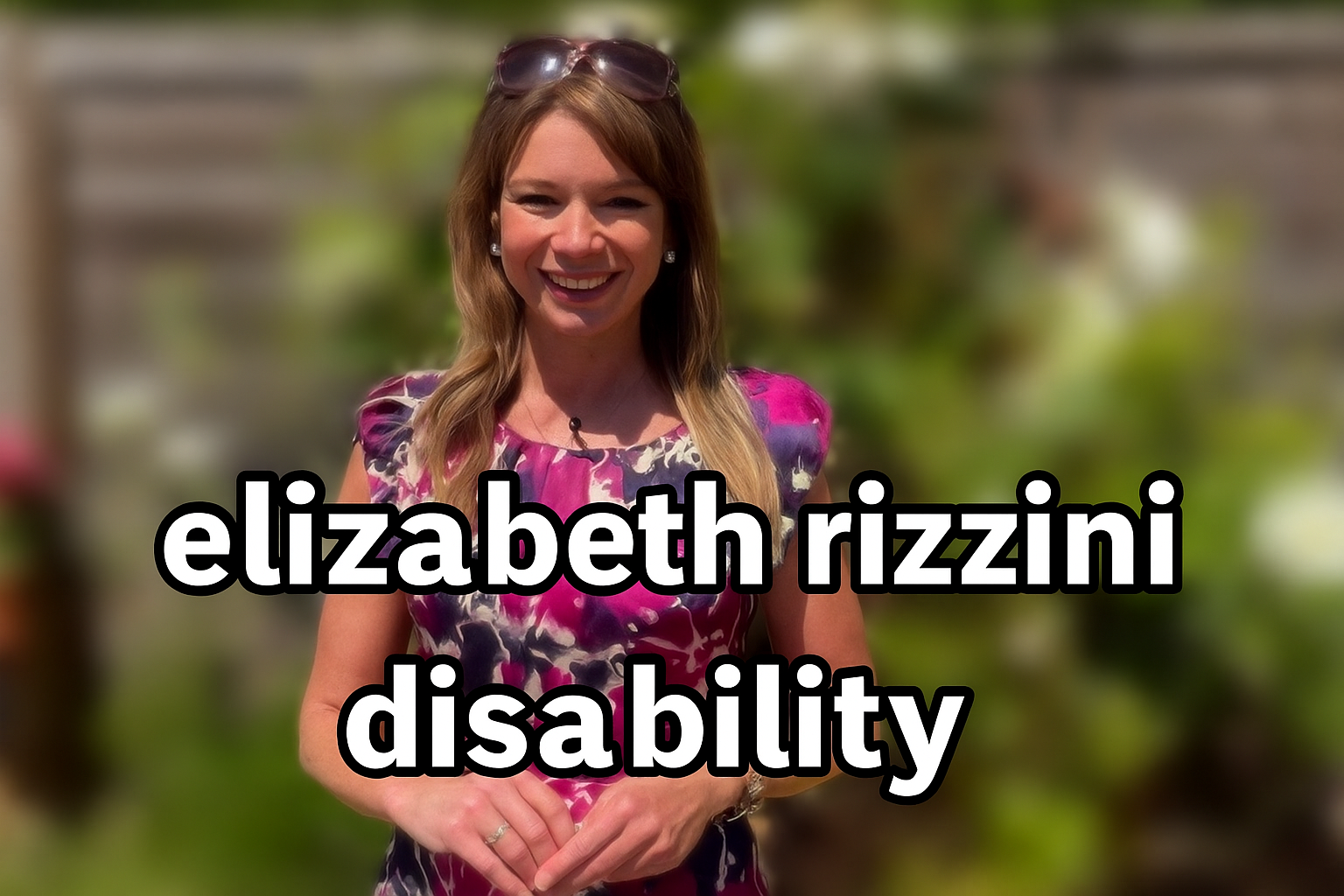 Elizabeth Rizzini Disability: The Inspiring Journey of BBC Weather ...