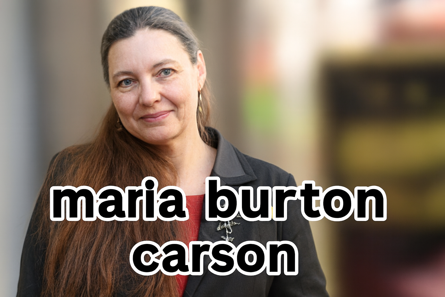 maria burton carson – A Powerful Portrait of Resilience and Quiet ...