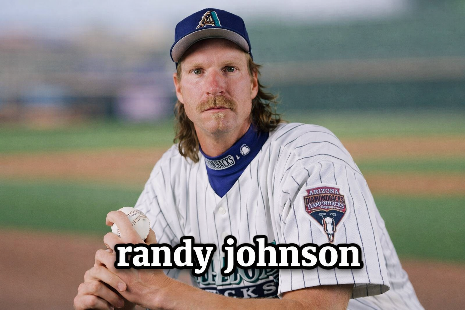 randy johnson: A Powerful Legend of Baseball Dominance and Relentless ...